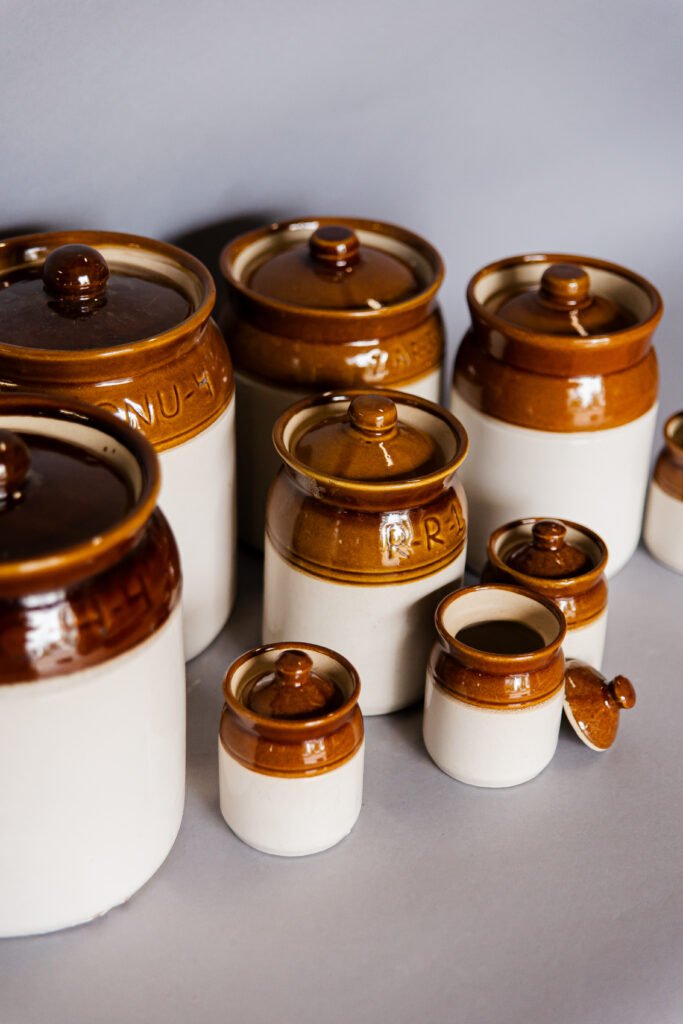 Indian Pickle Jars - Curated Studio